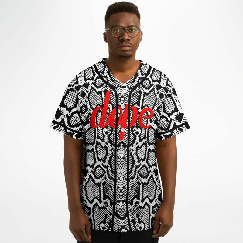 Dope baseball jersey - Rave bonfire