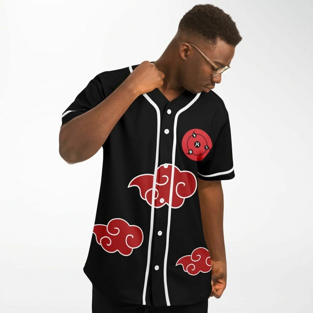 Sharingan naruto baseball jersey - Rave bonfire