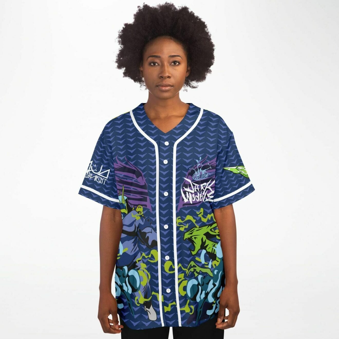 Ganja White Night Jersey - Dark Wobble