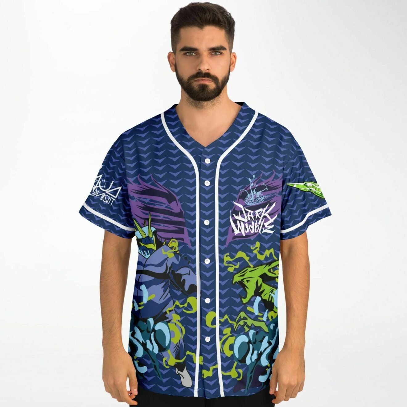 Ganja White Night Jersey - Dark Wobble