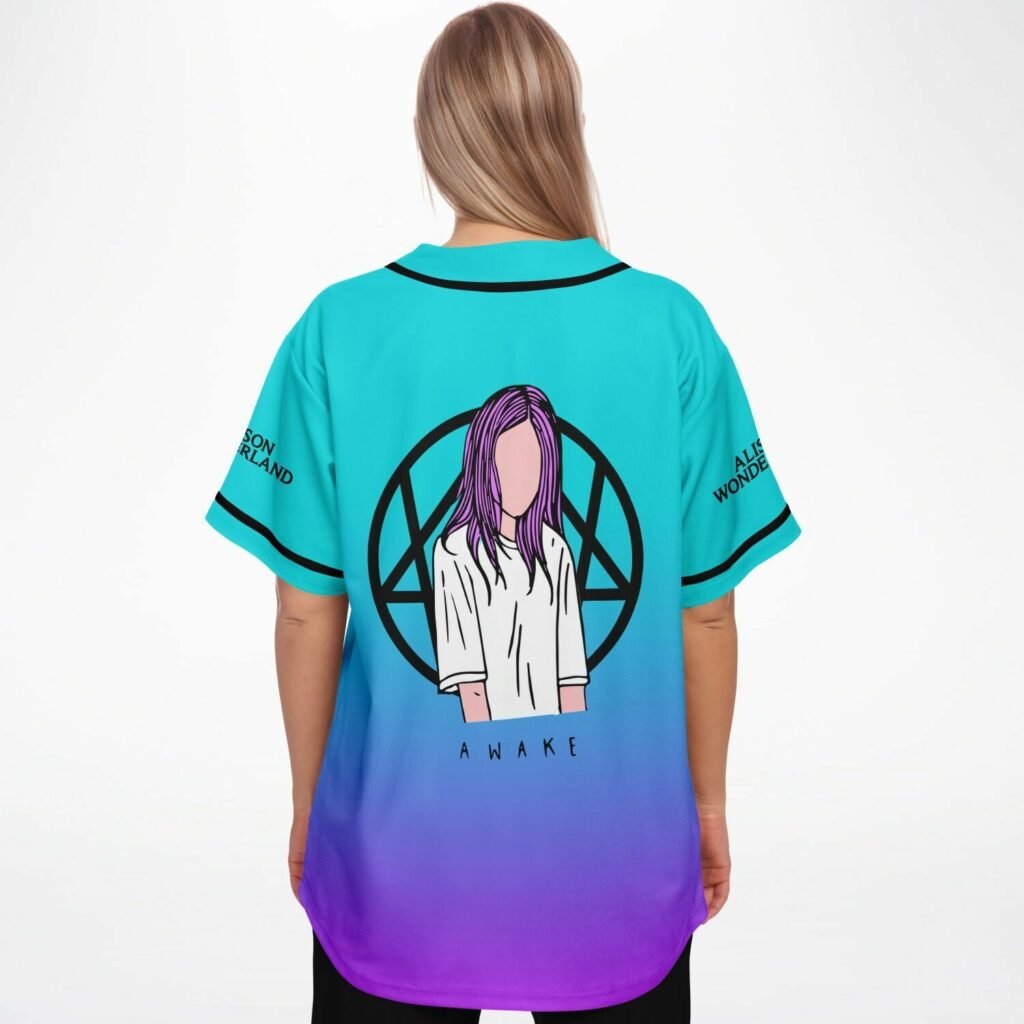 Alyssa H custom jersey V1 - Rave bonfire
