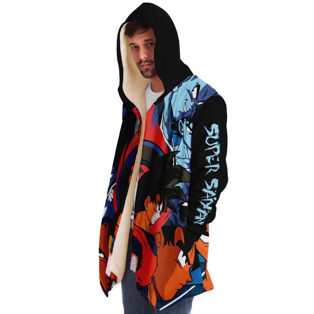 Super Saiyan rave Cloak - Rave bonfire